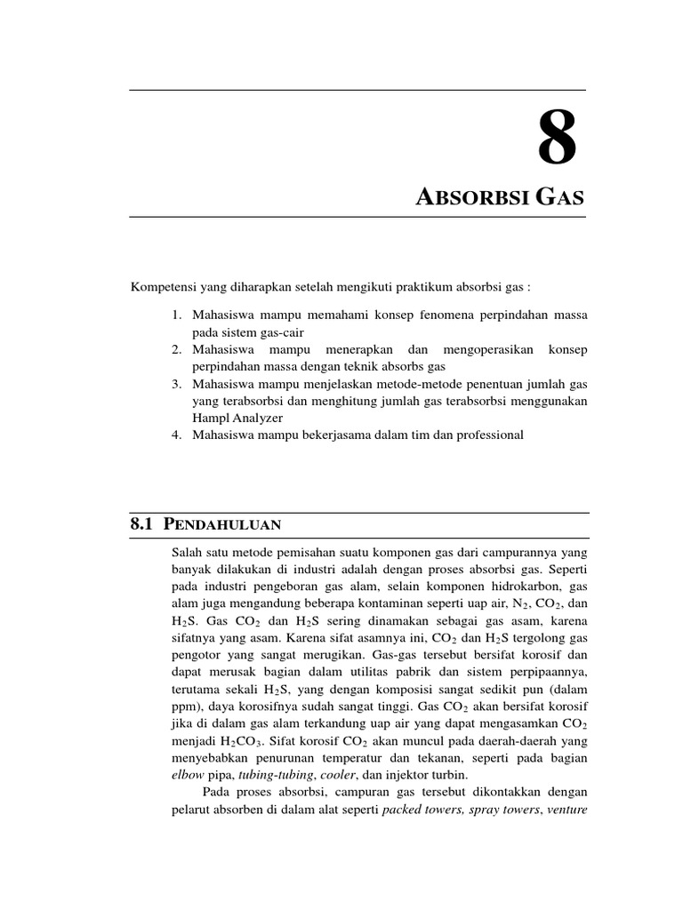 6 Absorpsi Gas | PDF