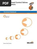 Belimo PICCV Valve Technical Databook | PDF | Valve | Alternating Current