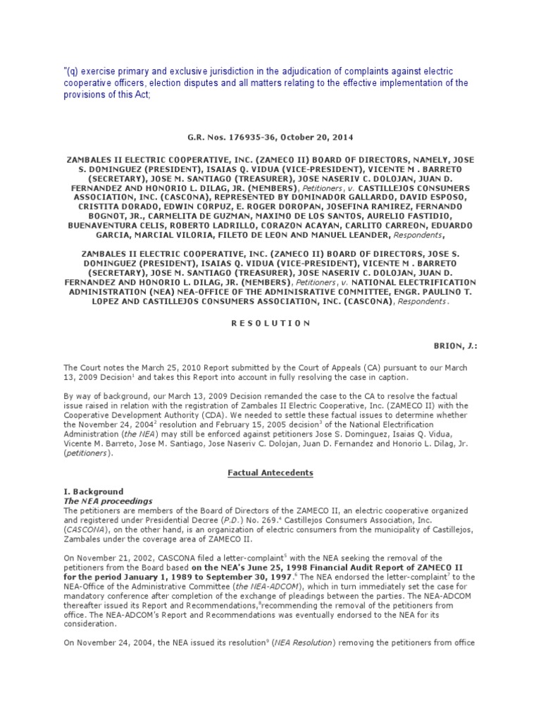 NEA Act - Research | PDF | Repeal | Board Of Directors