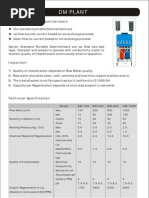 DM Plant Design Calculation | PDF | Ion | Chemical Substances