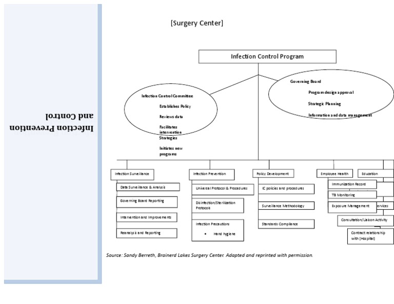 Infection Control Program Flow Chart | Infection Control | Medical ...