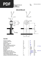 Lifting Lugs Design Per ASME BTH-1-2005 PDF | PDF