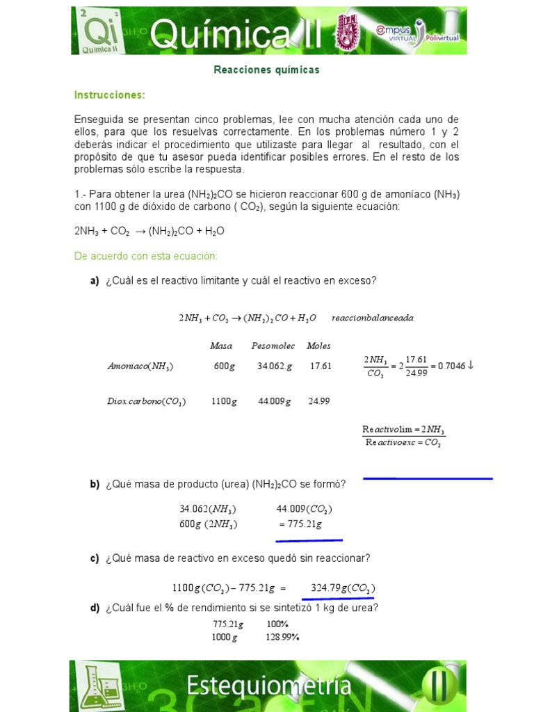 aulapolivirtual_act8_quimica2 | Amoníaco | Dióxido de carbono