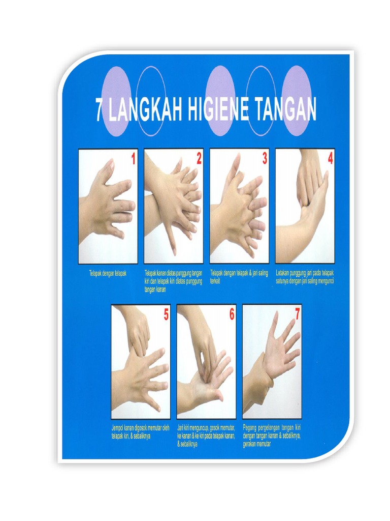Cuci Tangan 7 Langkah | PDF