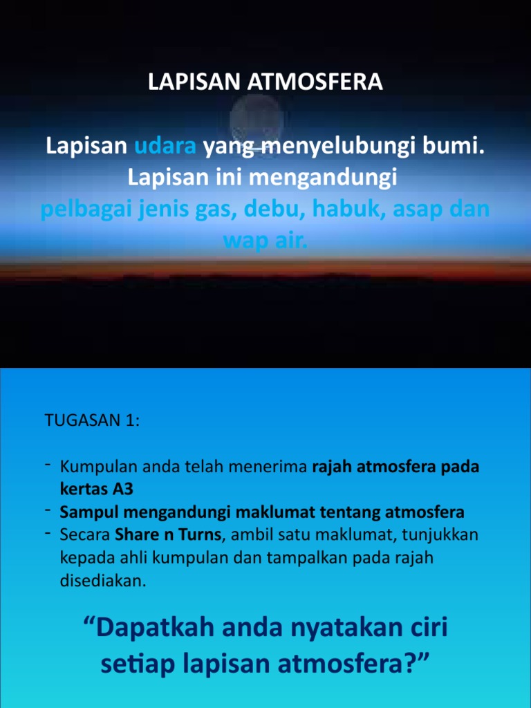 Lapisan Atmosfera | PDF