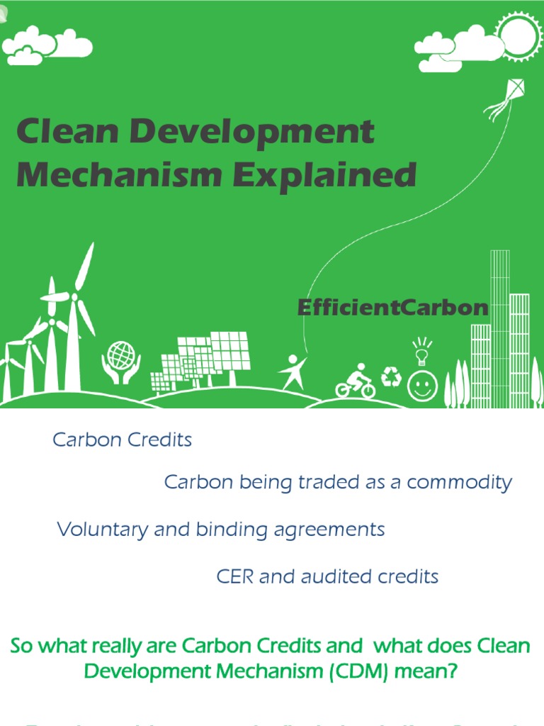 Clean Development Mechanism Explained: Efficientcarbon | PDF | Clean ...