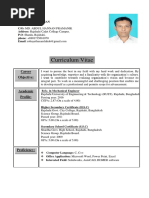 Matrimonial Resume CV | PDF | Lifestyle
