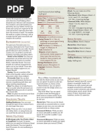 Frostgrave Wizard Sheet | PDF