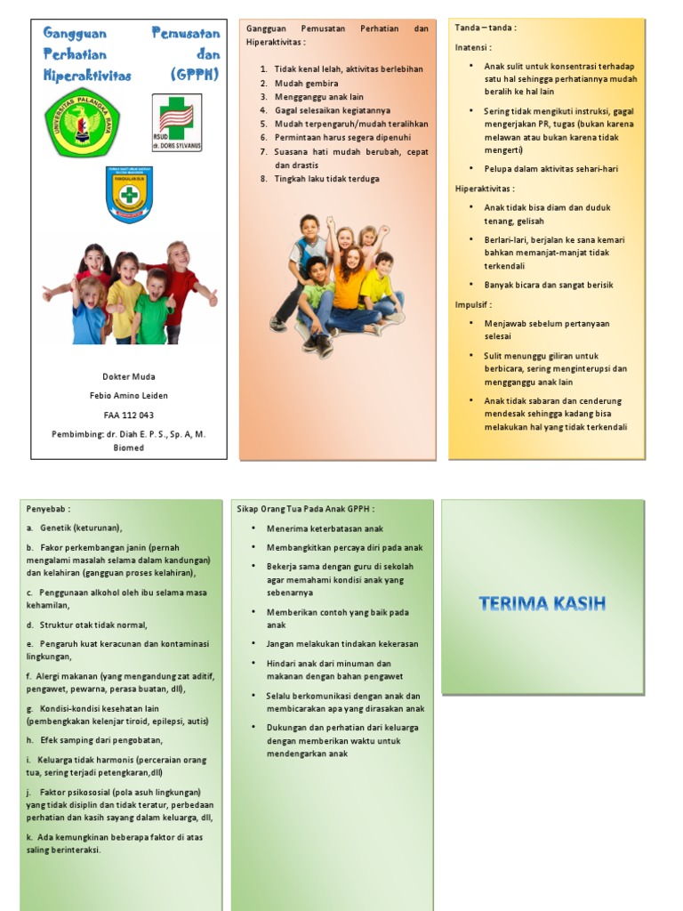Leaflet Promkes Adhd | PDF