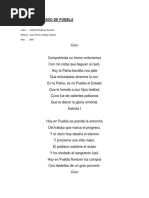 Himno Del Estado de Mexico | PDF