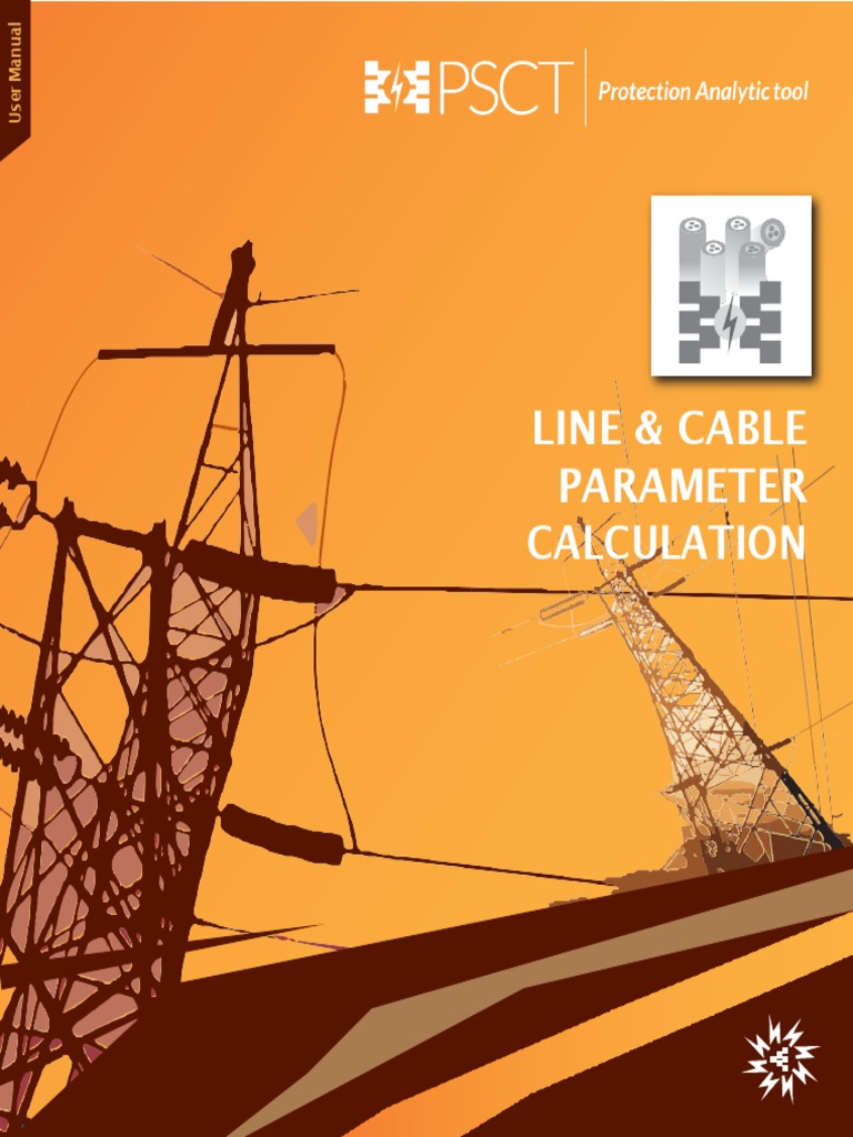 Line Cable Parameter Calculation User Manual | PDF | Electric Power ...