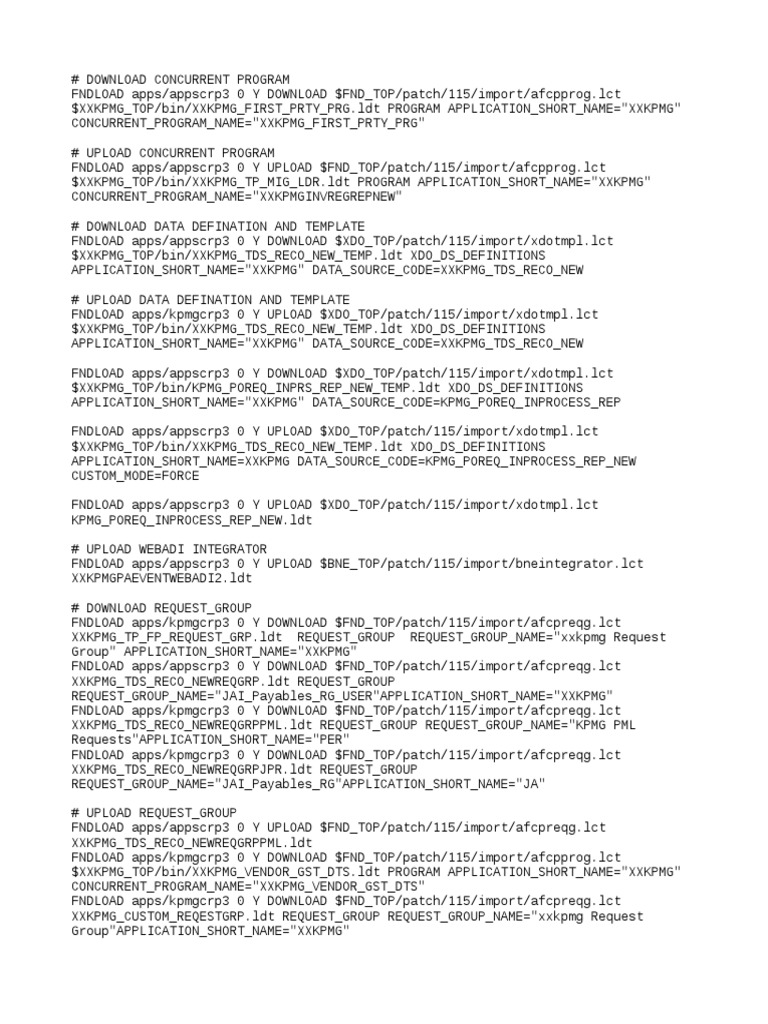 FND Load and Download Script | Download Free PDF | Software | Computing