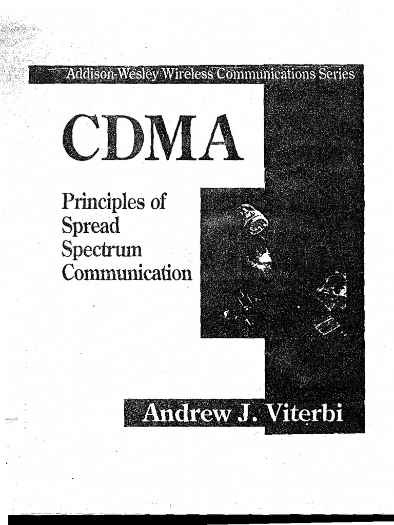 CDMA Principles of Spread Spectrum Communication PDF | PDF