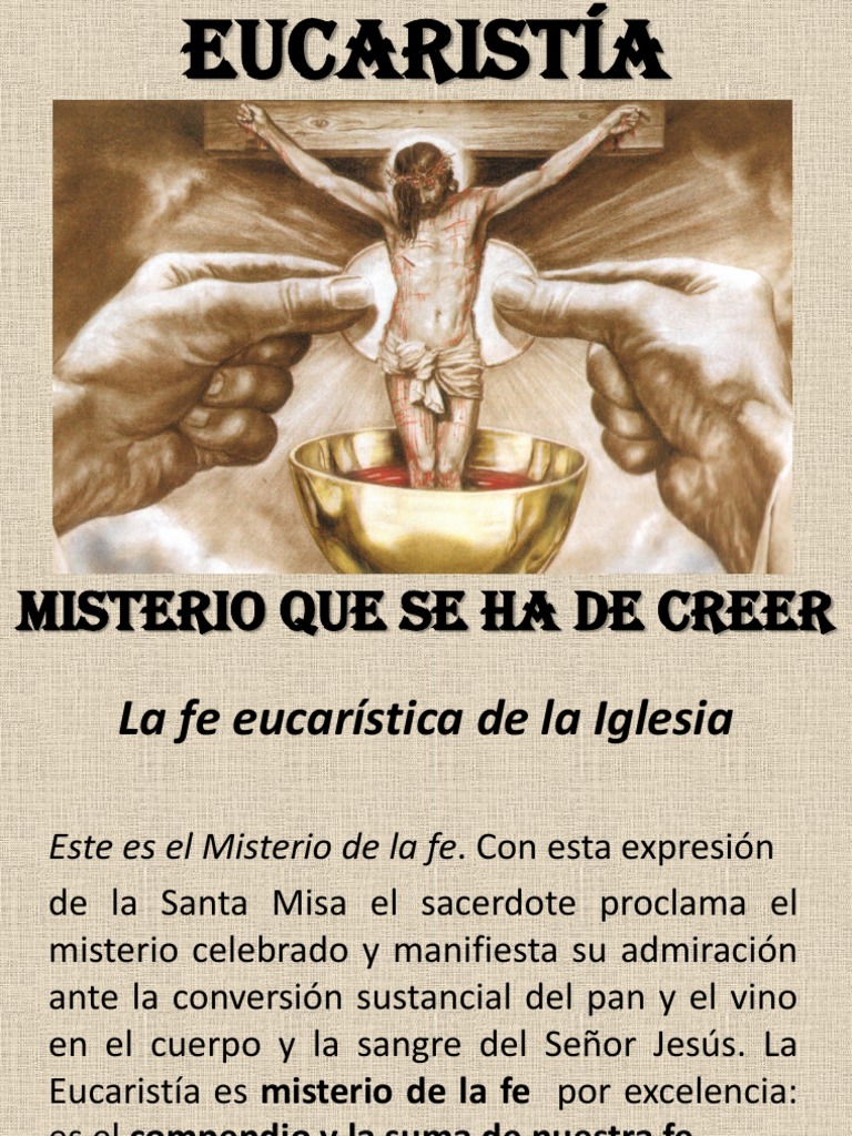 Sacramentum Caritatis | PDF | eucaristía | Sacramentos