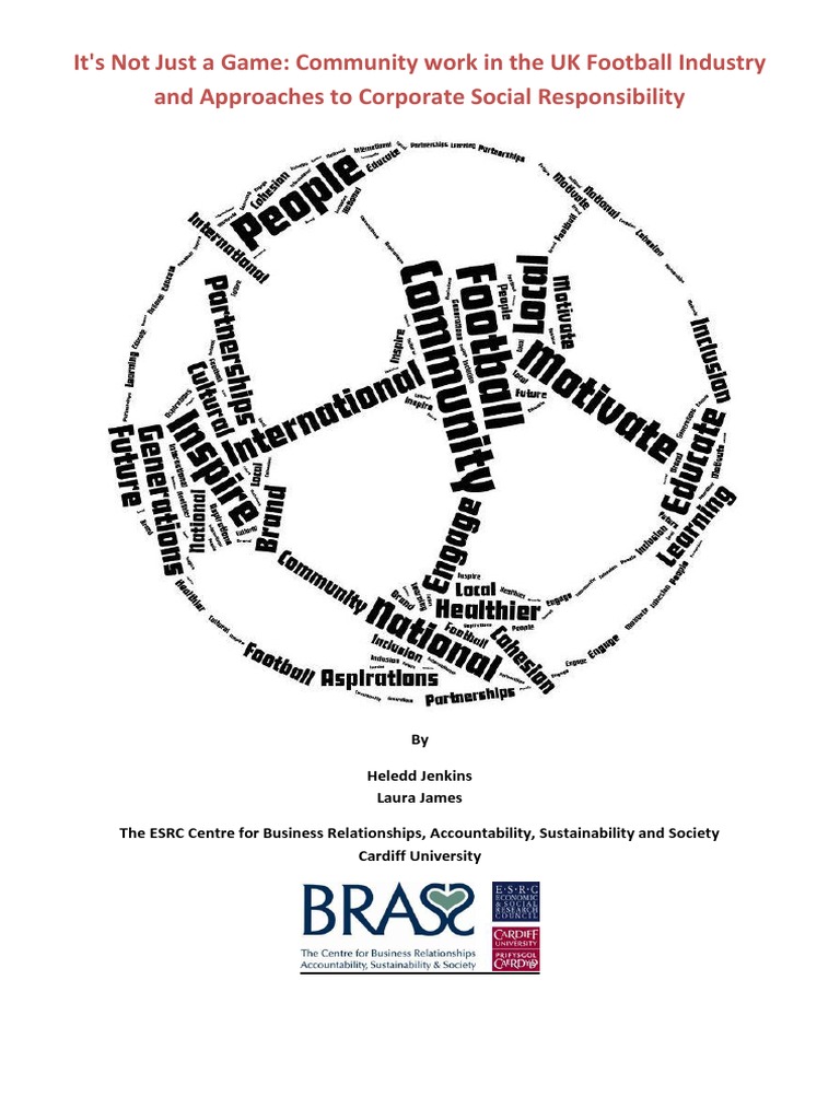 Community Engagement in Football CSR | PDF | Corporate Social ...