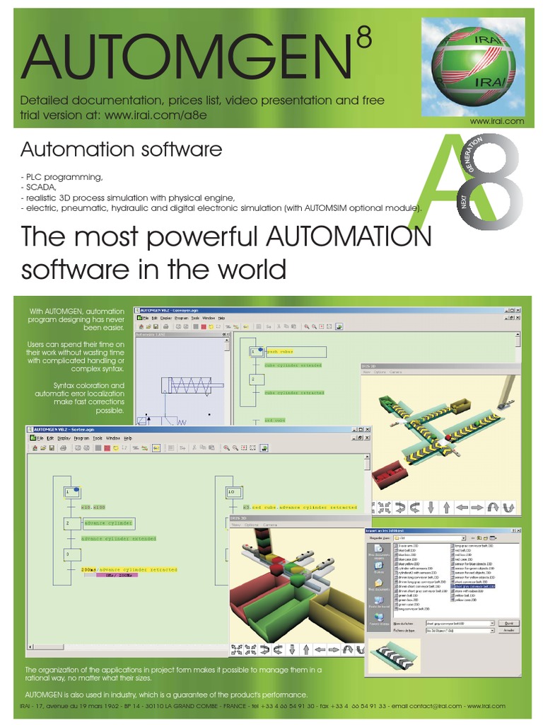 Introduction to AUTOMGEN Automation Software: Powerful PLC Programming ...