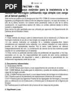 Norma ASTM C42/C42M para Hormigón | PDF | Hormigón