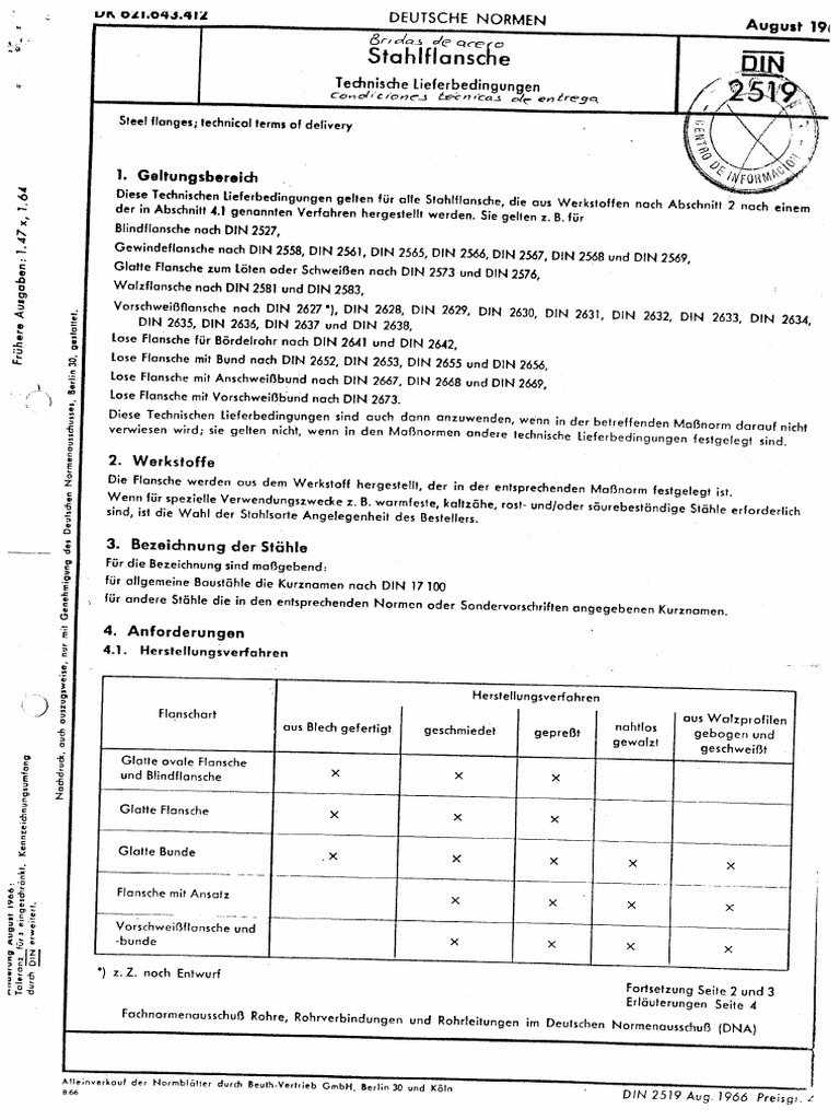 Din 2519 PDF | PDF