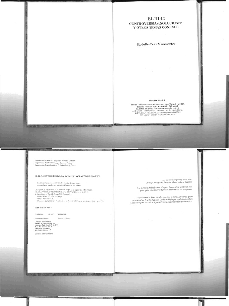 Libro Tlcan | PDF | Tratado de Libre Comercio Norteamericano | Derecho ...