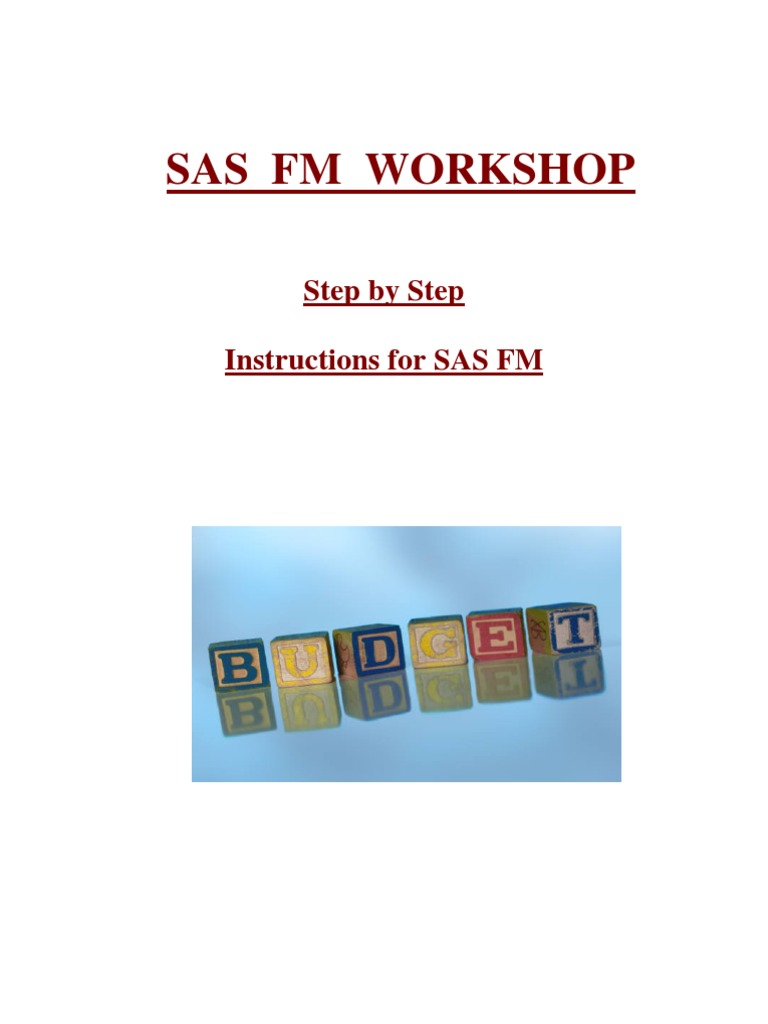 SAS FM Step by Step Instructions Oct2008 | PDF | Virtual Private ...