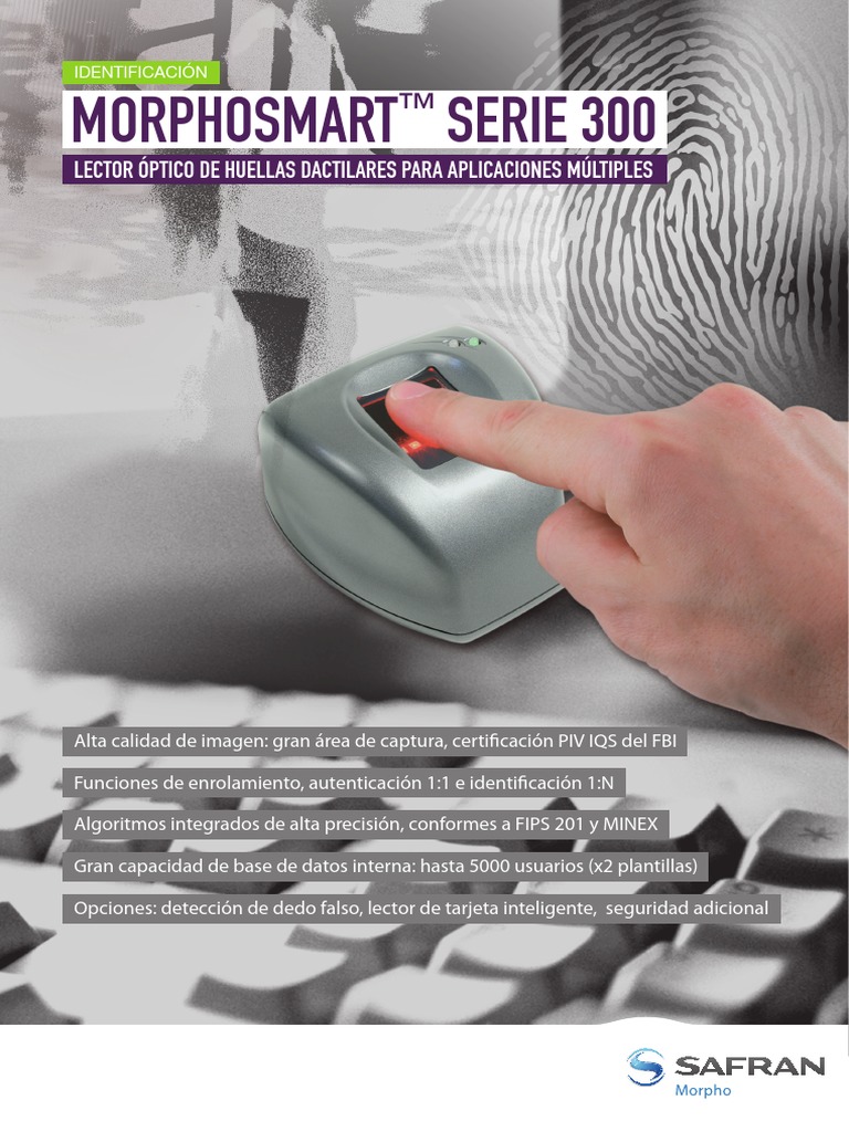 MSO 300 Esp | PDF | Huella dactilar | Tarjeta electrónica