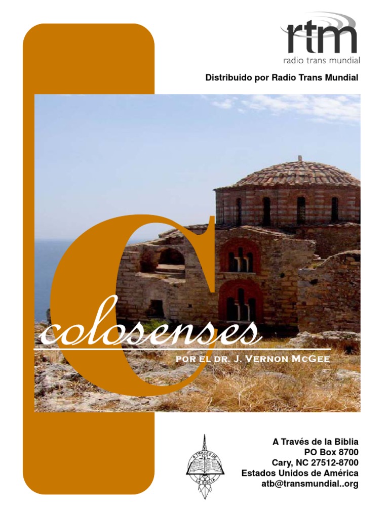 Notas Colosenses | PDF | Epístola a los colosenses | Resurrección