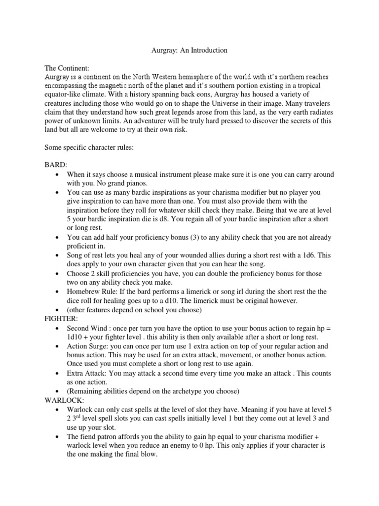 Dnd Handout | Tsr (Company) Games | Gary Gygax Games