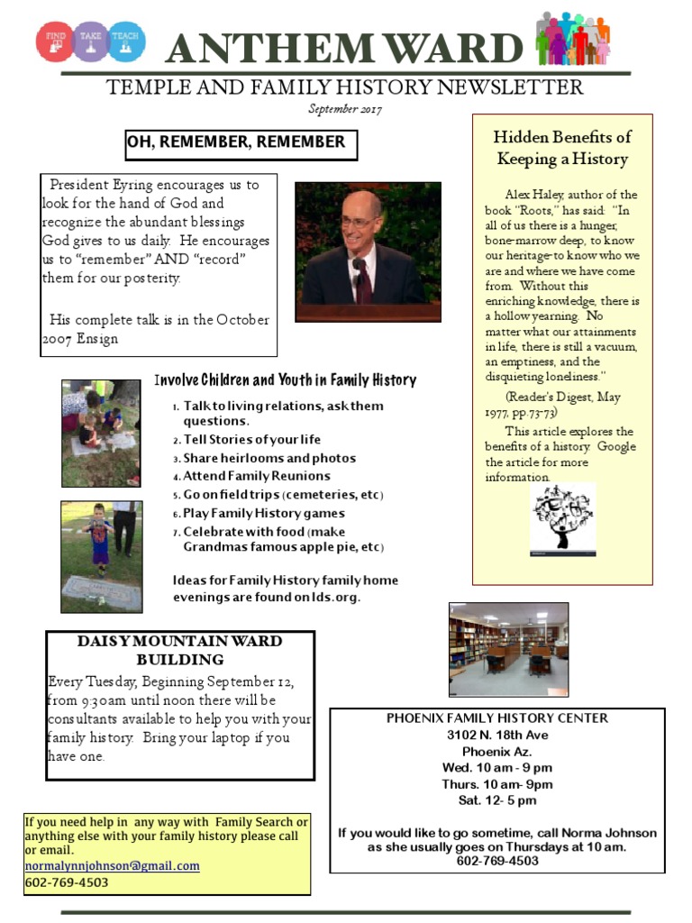 Anthem Ward Newsletter | PDF