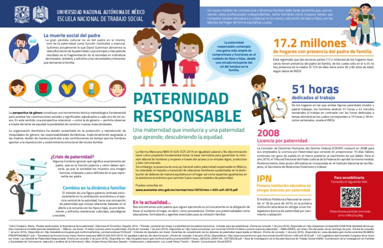 Infografia Paternidad Responsable | PDF | Ciudad de México | México