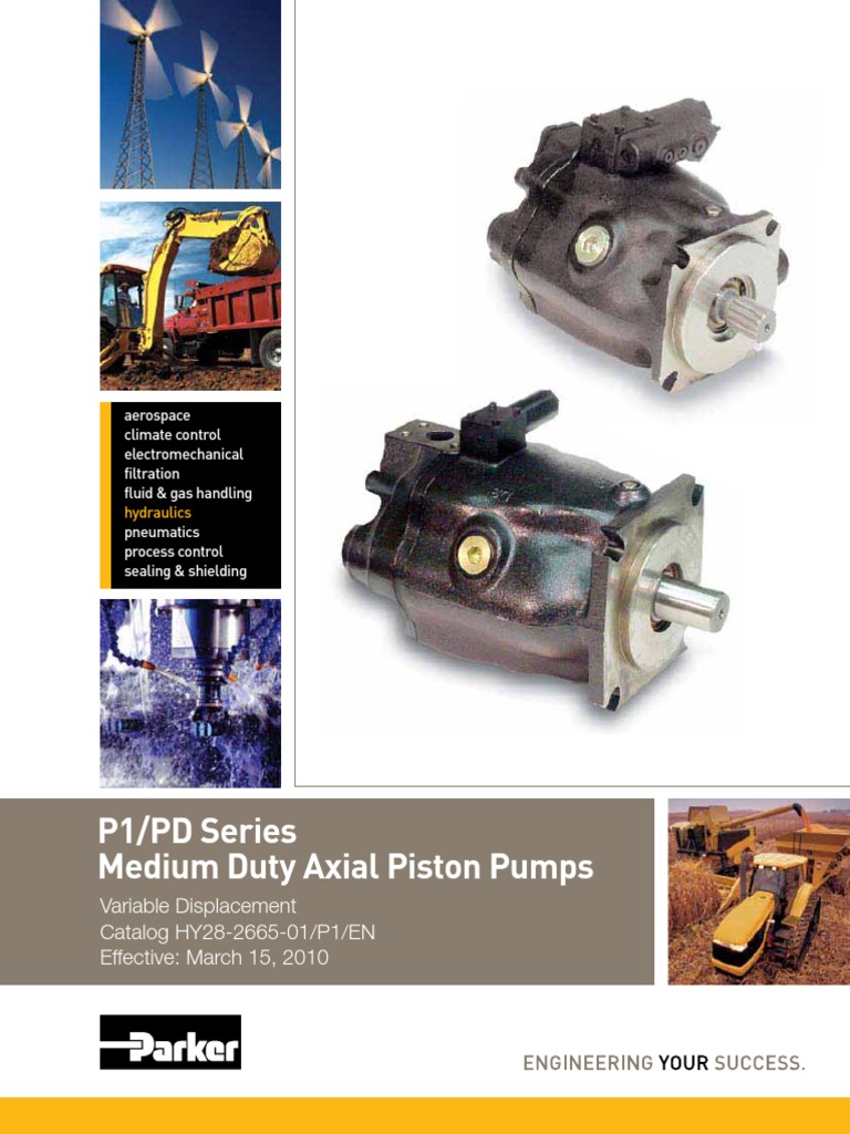 Parker Serie P1+PD | Pump | Viscosity | Free 30-day Trial | Scribd
