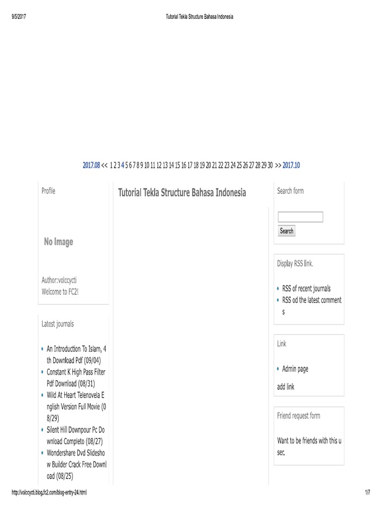 Tutorial Tekla Structure Bahasa Indonesia PDF | PDF