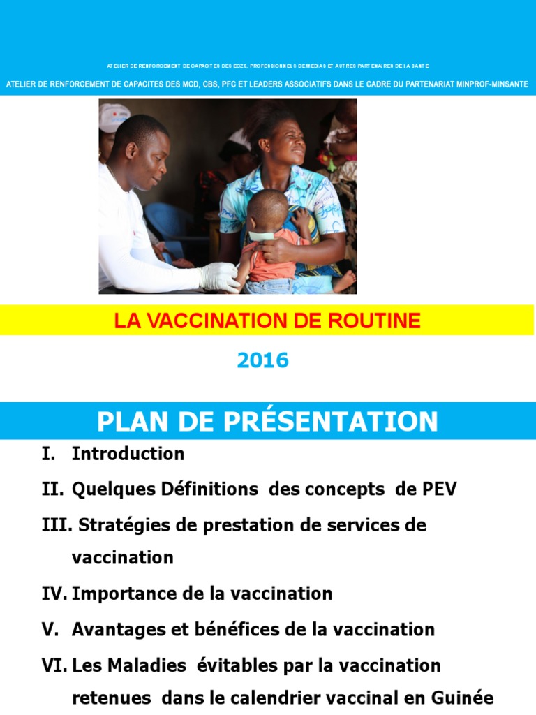Communication Pour Le PEV de Routine | PDF | Vaccination | Poliomyélite