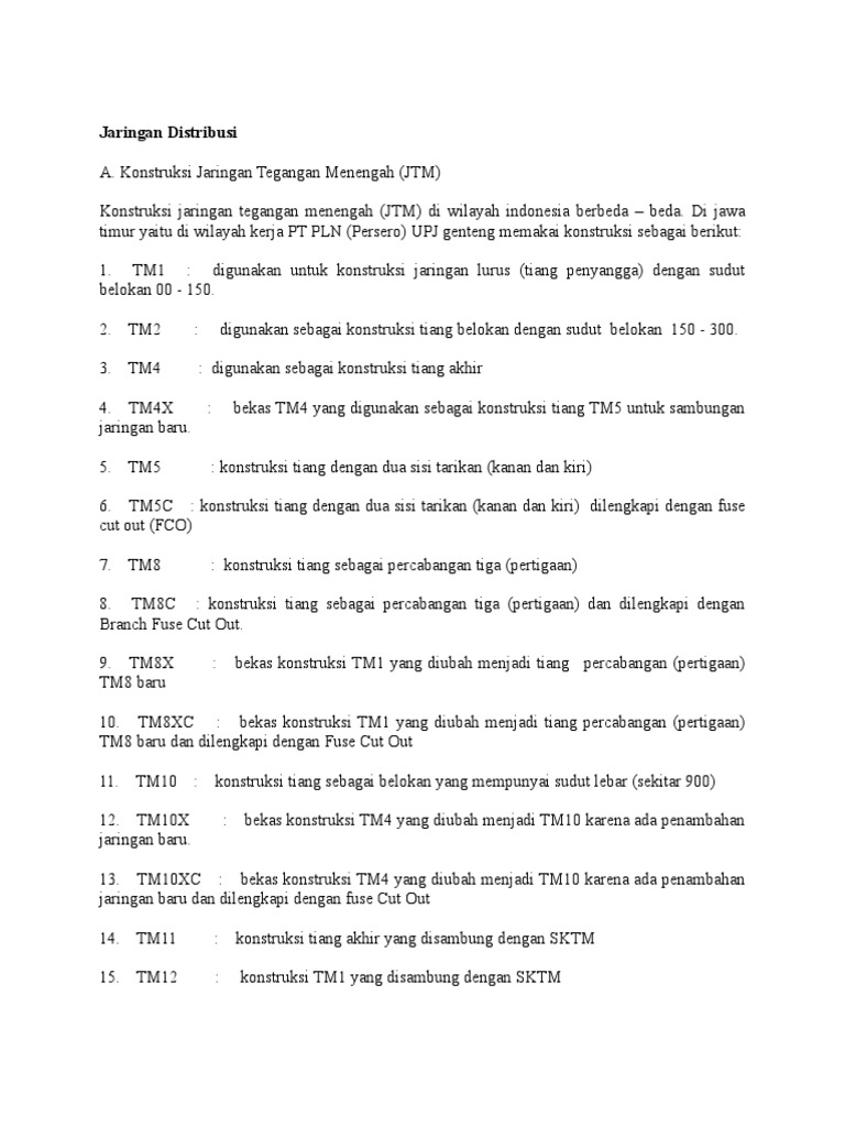 Jaringan Distribusi | PDF