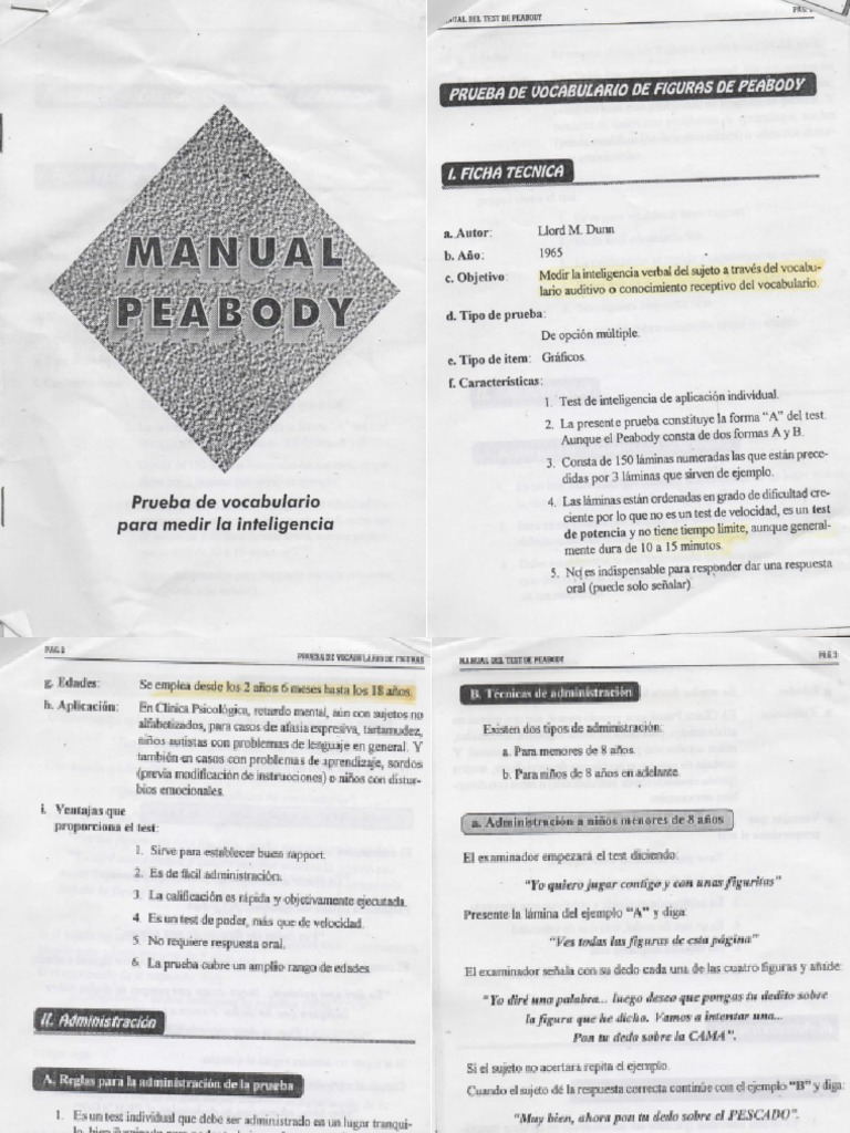 Manual Peabody | PDF