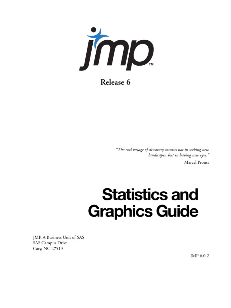 JMP Stat Graph Guide | Download Free PDF | Jmp (Statistical Software ...