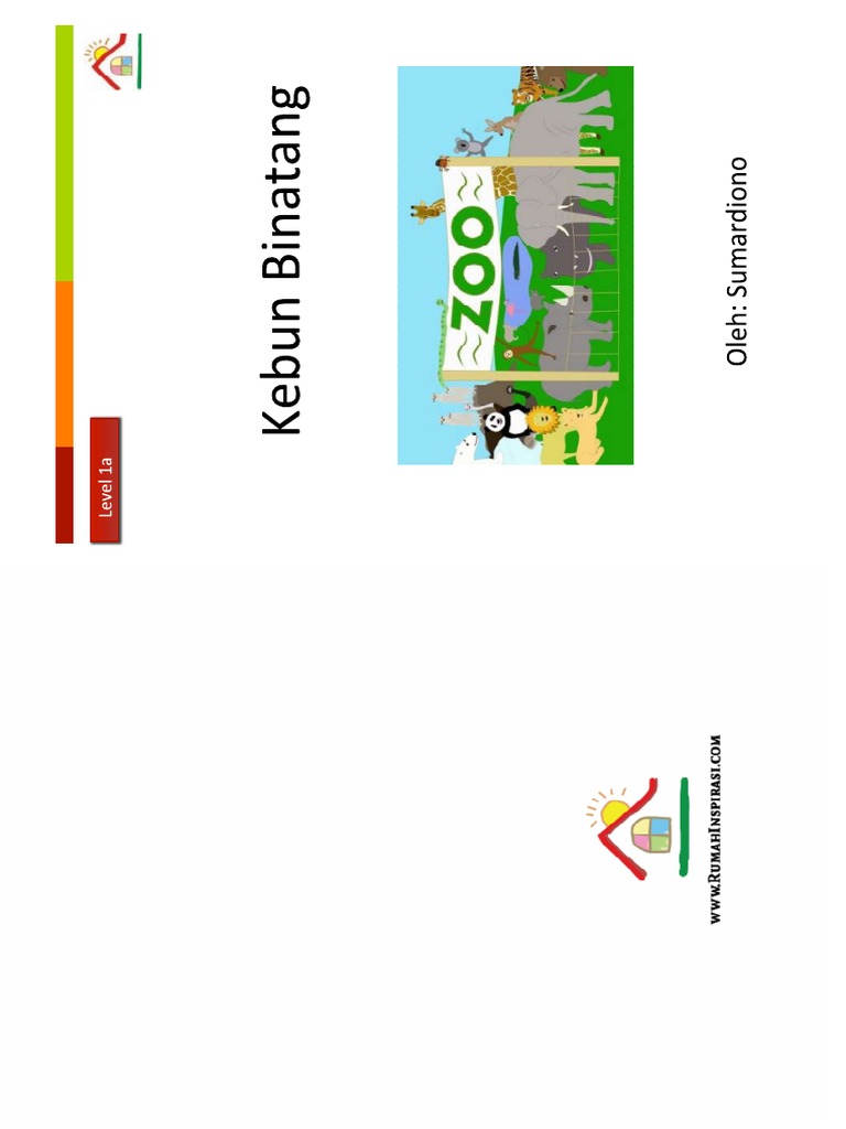 Booklet Kebun Binatang | PDF