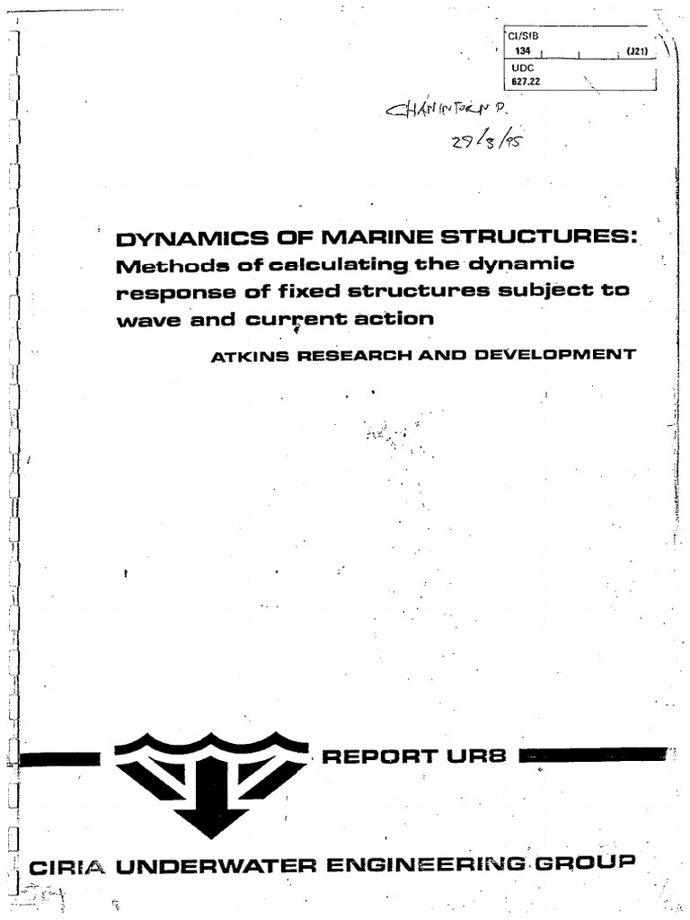 Dynamics of Marine Structures | PDF