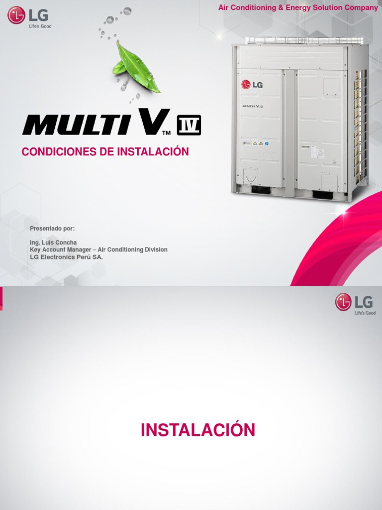 Instalacion Multi V IV LCV | PDF | Soldadura | Construcción