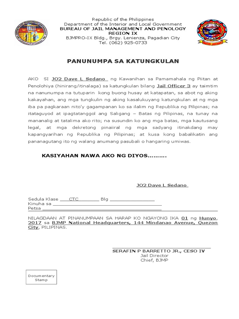 Oath of Office | PDF