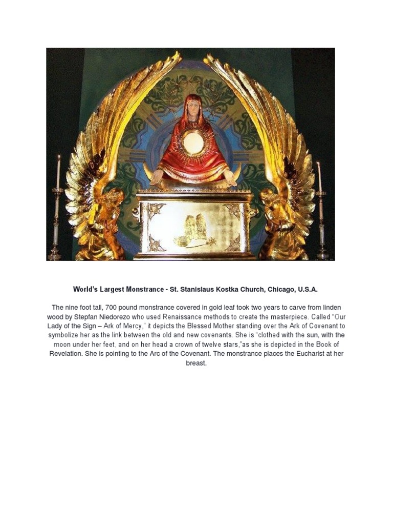 World's Largest Monstrance | PDF