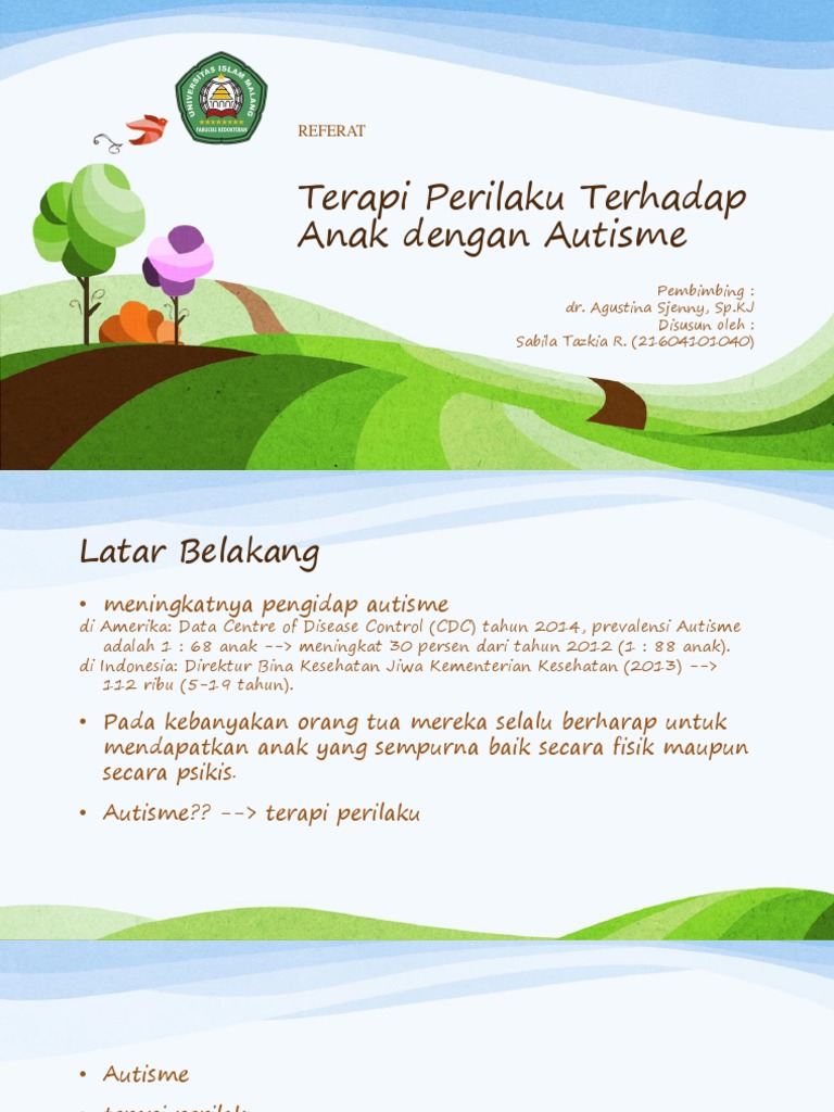 Terapi Perilaku untuk Anak Autisme | PDF