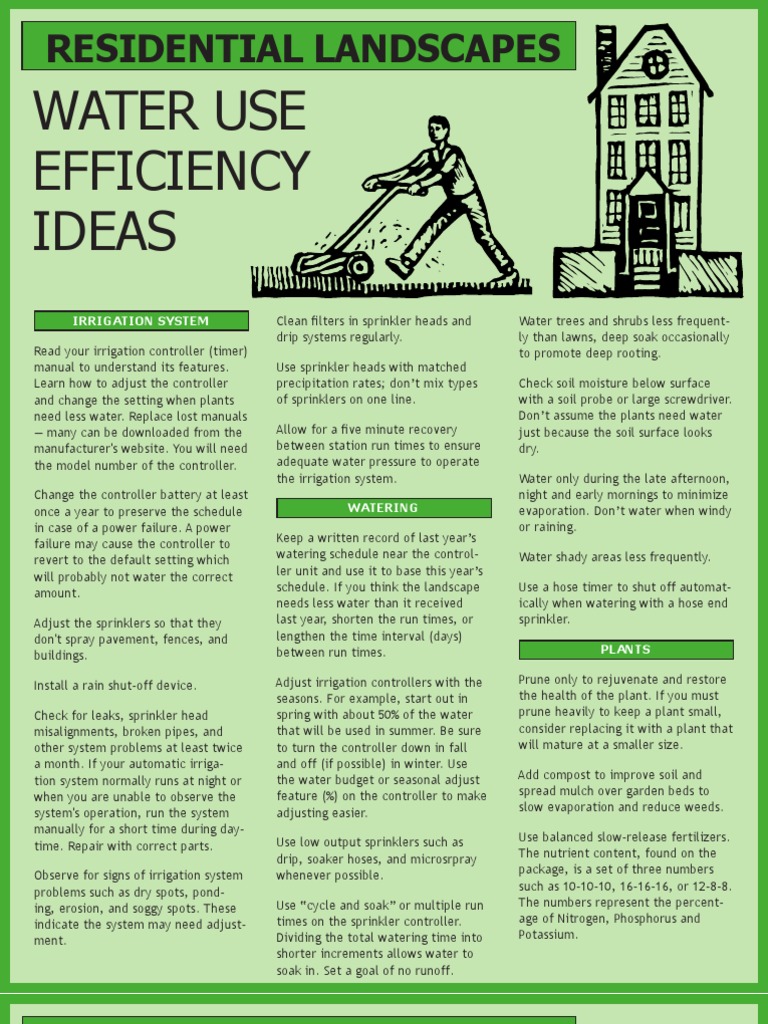 Residential Landscapes Water Use Efficiency Ideas, Los Angeles ...