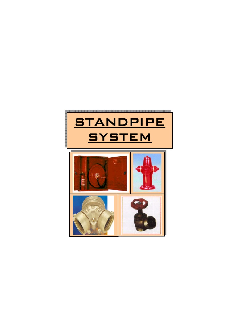 Handbook Standpipe System | PDF | Fire Sprinkler System | Valve