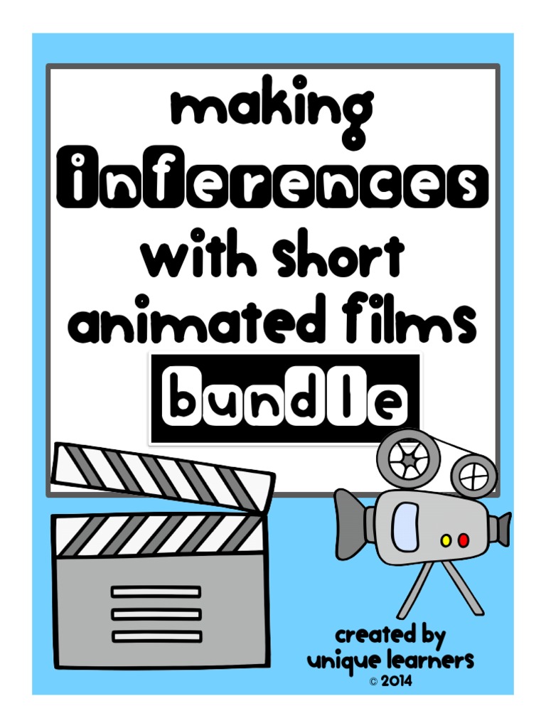 Making Inferences With Short Animated Films Bundle | PDF | Inference ...
