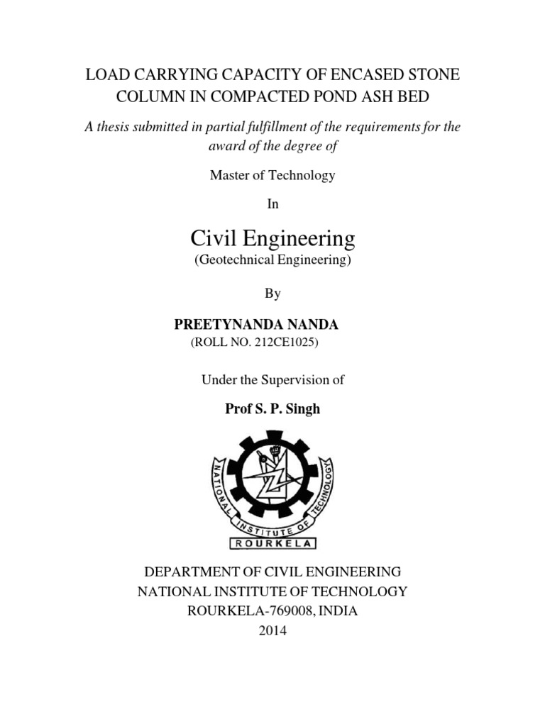 Stone Column | PDF | Deep Foundation | Soil