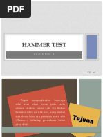 Perhitungan Hammer Test Beton Microsoft Excel | PDF