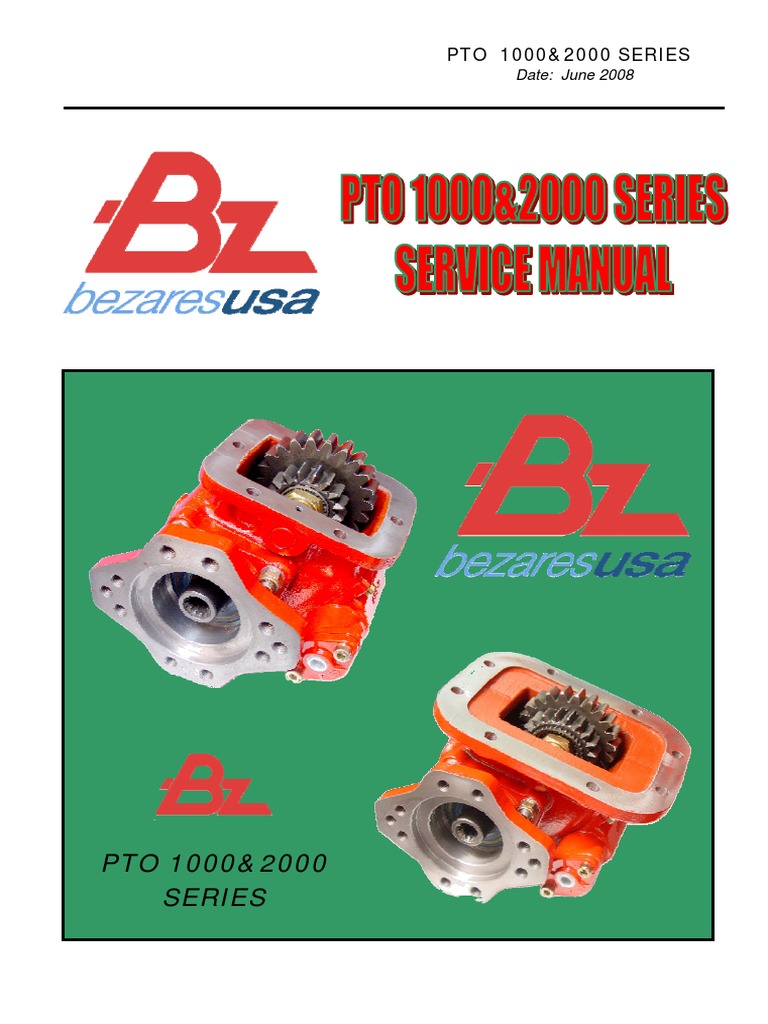 PTO 1000 2000 Assembly | PDF | Nut (Hardware) | Manufactured Goods
