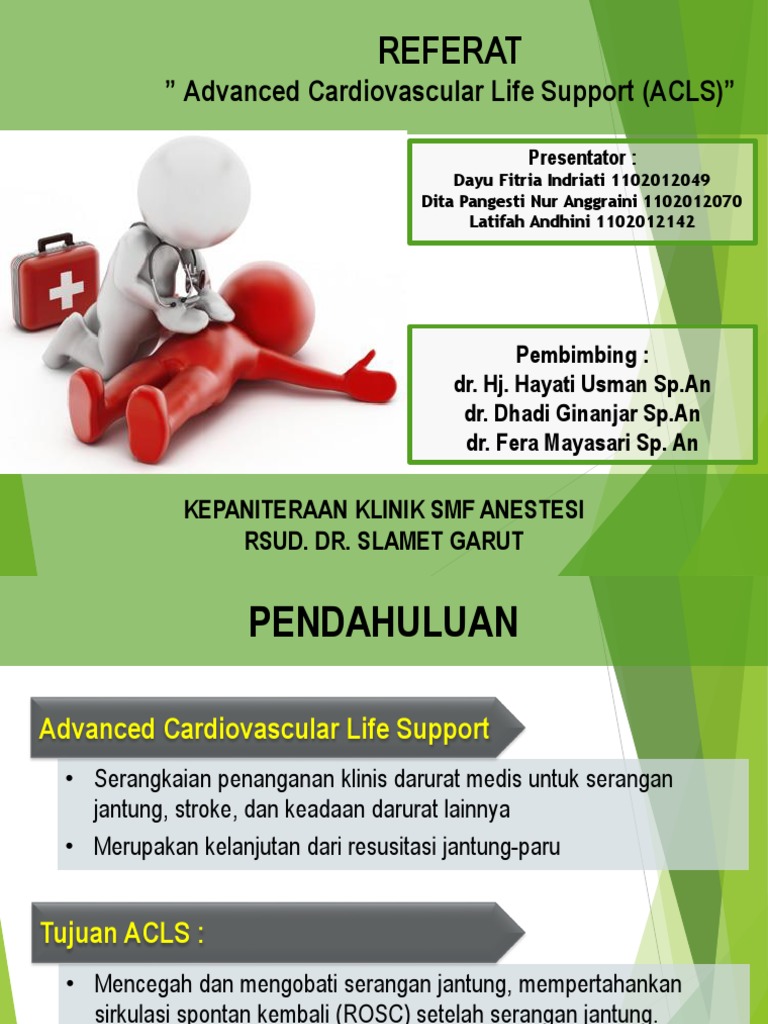 Referat - Acls Anestesi | PDF