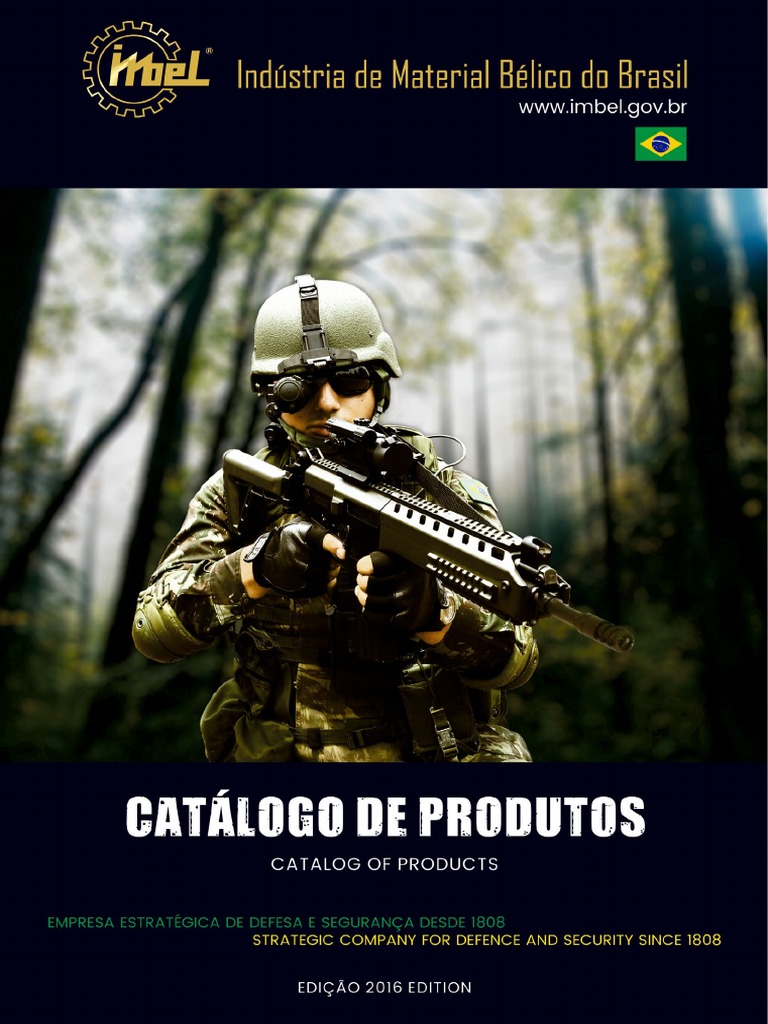 Catalogo Produtos Imbel Set 2016 | PDF | Calibre | Revólver