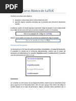 Manual Básico de Overleaf | PDF | Fórmula | Informática
